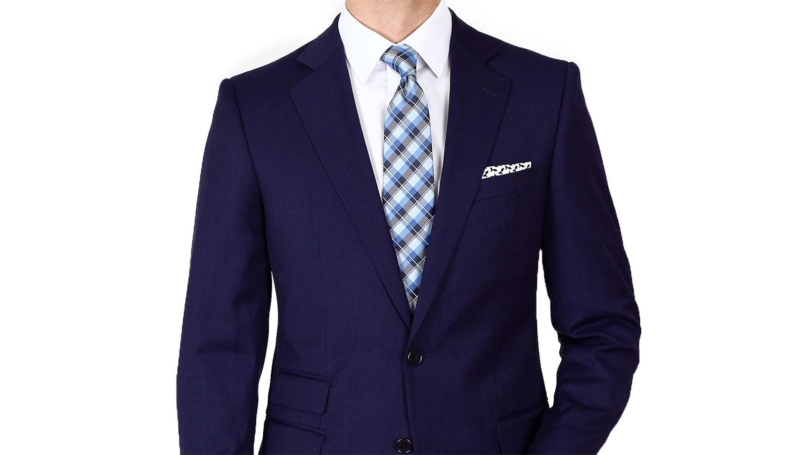 Traveler Ink Blue Suit - Oliver Wicks