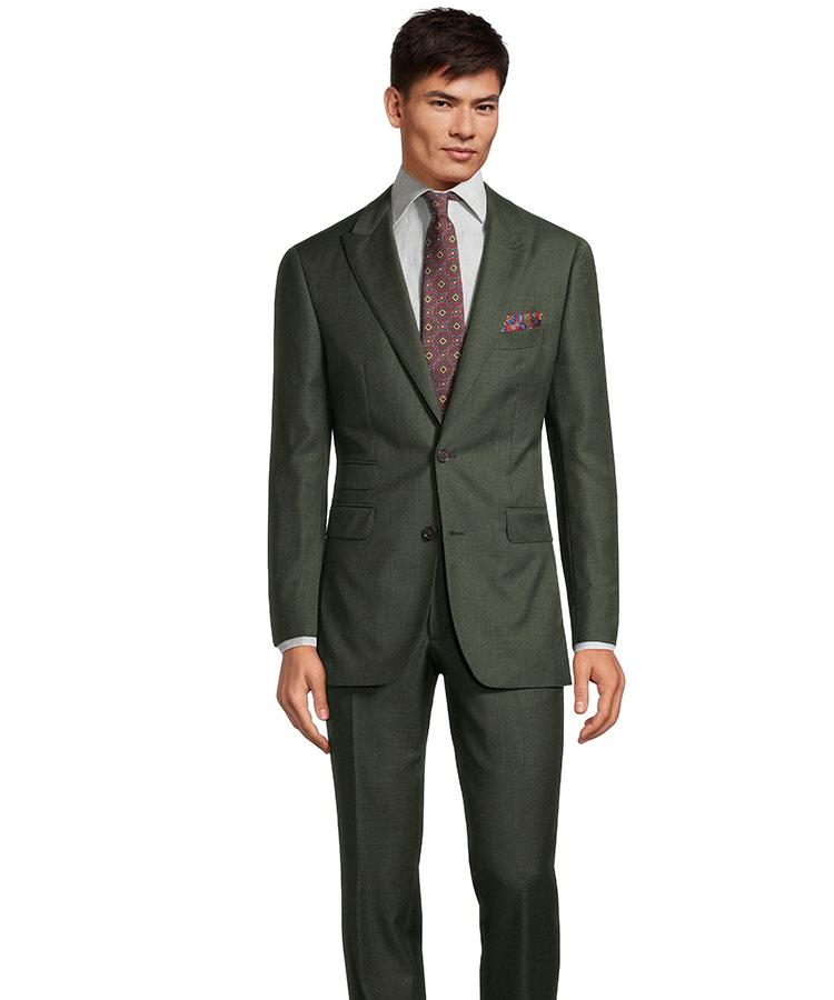 chunks green suit